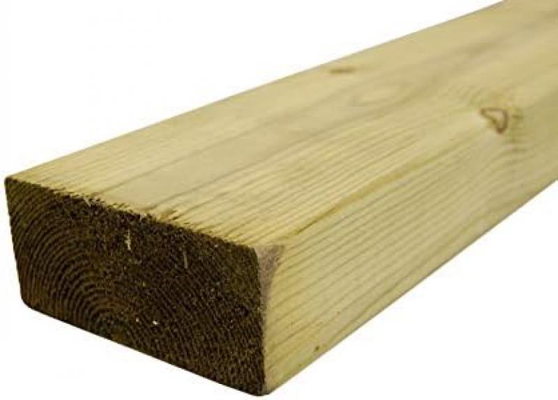 Notched Wall Plate - 100mm x 50mm | Fencing / Gates